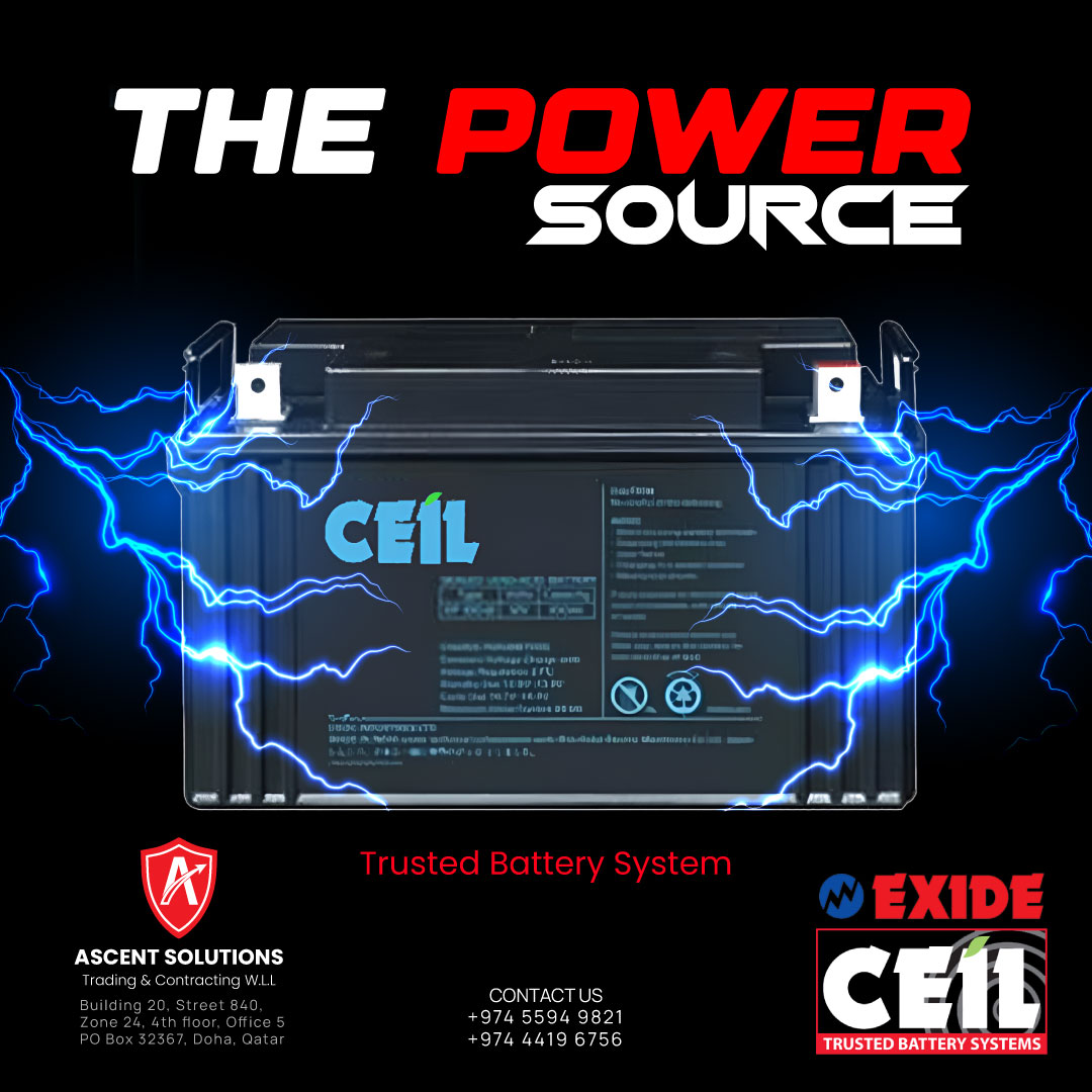 Ascent Solutions | Top Battery Distributors in Qatar